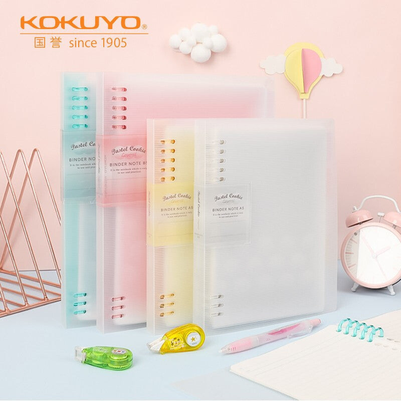 Kokuyo Refillable 8 Ring Binder Notebook (A5/B5 Size) (fits 100 sheets ...