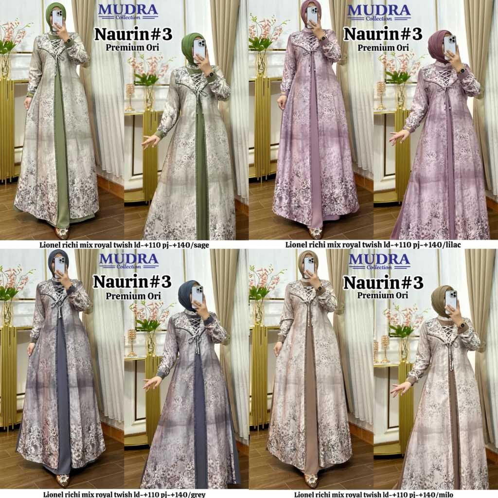 Naurin 3 Women's Fashion From MuDRa | Shopee Malaysia