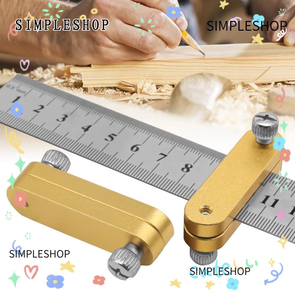 SIMPLESHOP Scriber Measurement Tool, Positioning Block Stop Carpentry ...