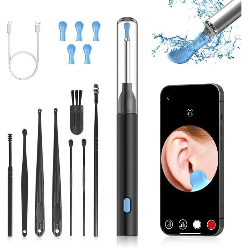 Kit pembuangan lilin telinga tahan debu, Clearview Pro Ear Cleaner Kit ...