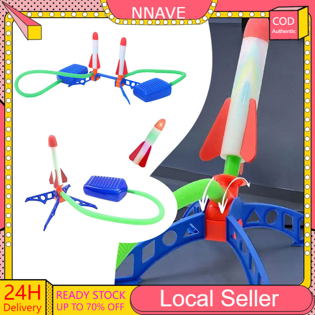 1 Set Air Rocket toy Rocket Launcher toy For Kid Air Rocket Foot Pump ...