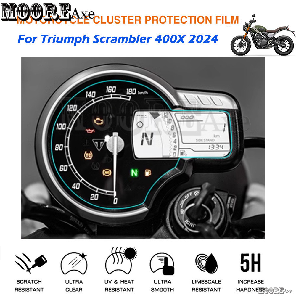 Mooreaxe For TRIUMPH SCRAMBLER 400X Speed400 2024 Motorycle Speedometer ...