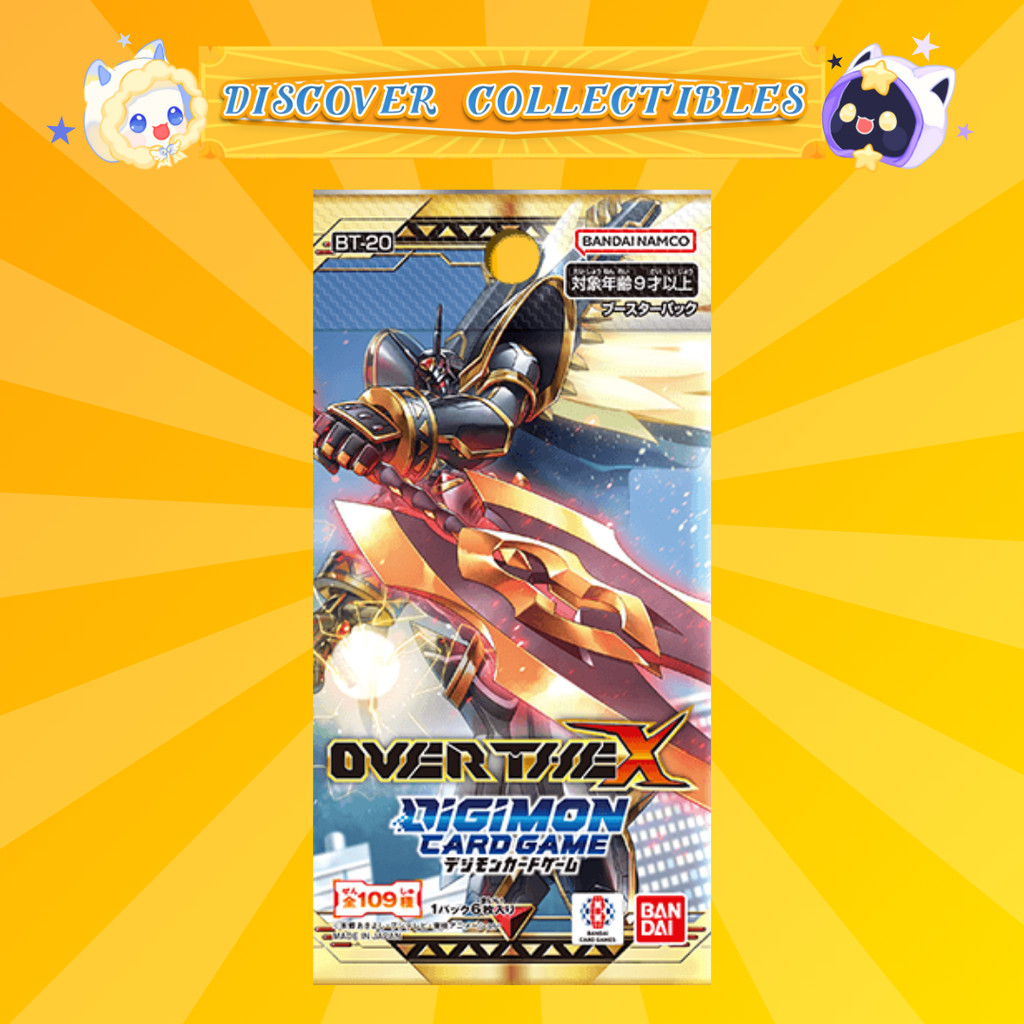BT20 Digimon Card Game OvertimeX Booster Pack | Shopee Malaysia
