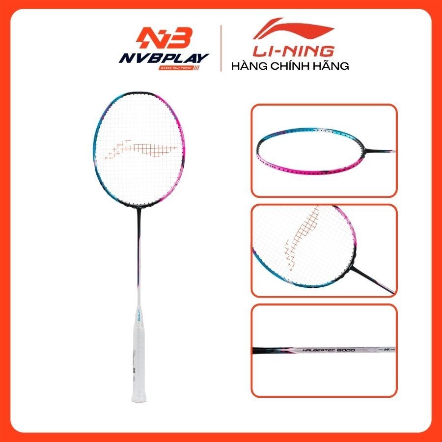 Li-ning Halbertec 8000 - 3U/4U Badminton Racket (No Strings) - Genuine ...