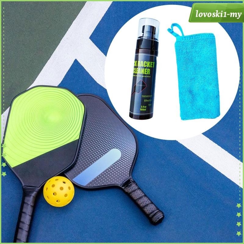 [LovoskibcMY] Pickleball Paddle Cleaner 100 ml with Dry Towel ...