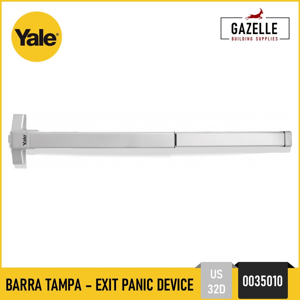 Yale Barra Tampa - T Type Exit Panic Device 0035010 | Shopee Malaysia