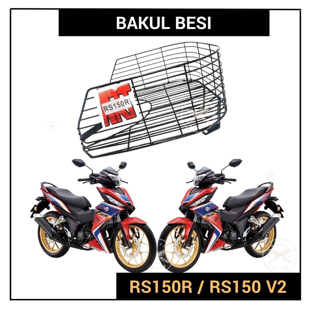 𝗔𝗥𝗧 𝗙𝗥𝗘𝗘 𝗧𝗔𝗣𝗔𝗞 𝗕𝗔𝗪𝗔𝗛 HONDA RS150 RS150R RS150 V1 V2 WIRE BASKET IRON ...