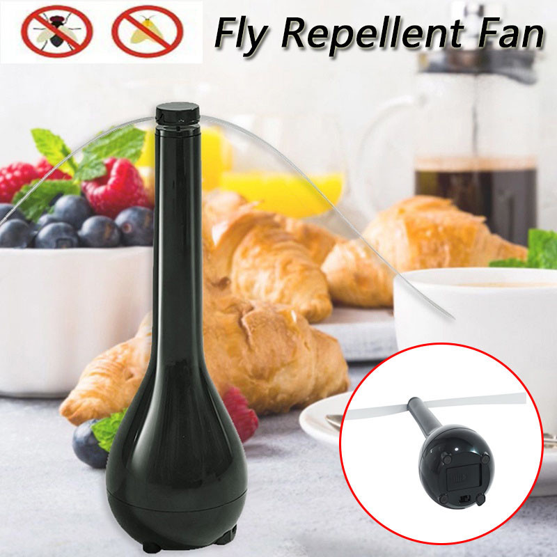 Portable USB Fly Repellent Fan Automatic Fly Trap Killer Tabletop ...