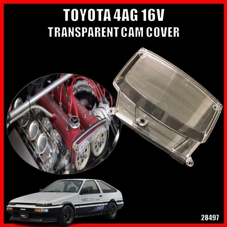 Toyota AE86 4AG 16V Valve Front Wheel Drive Transparent Cam Cover ...