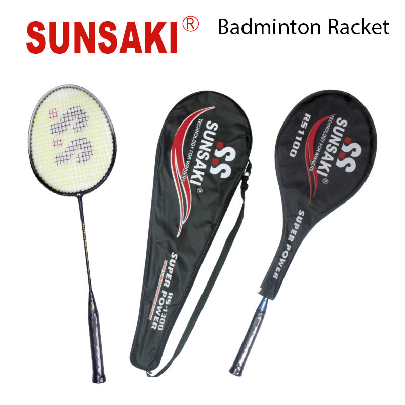 Sunsaki Badminton Racket with Full Cover Casing (1 pc/set) | Shopee ...
