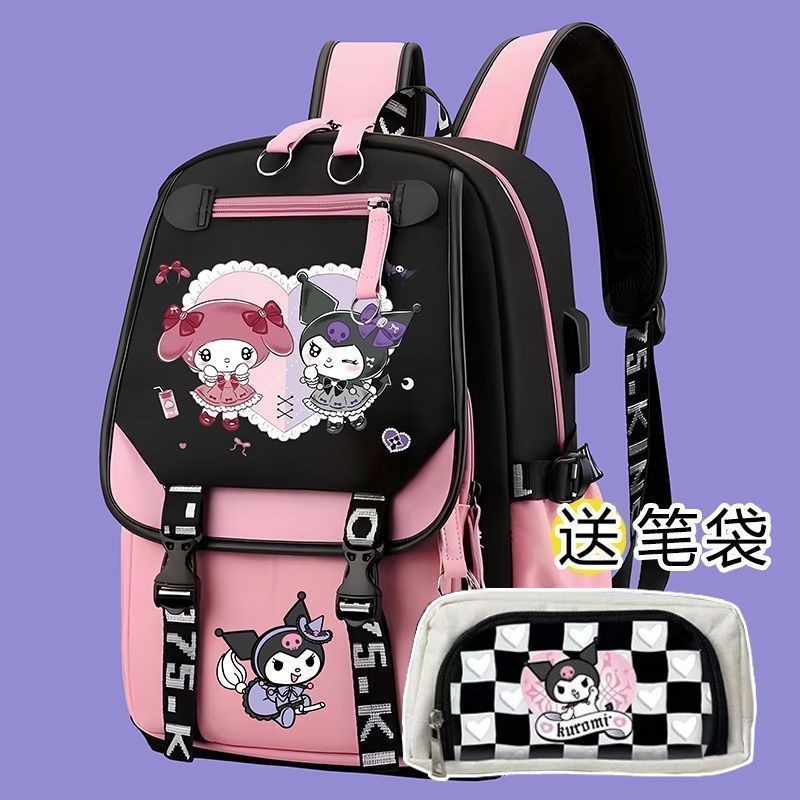 Kuromi schoolbag girls primary and secondary school students students ...