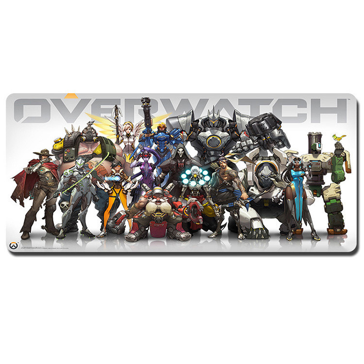 Overwatch OW04 -1-3 Gaming Mat Non-slip Anti Fray Stitching Mouse Pad ...