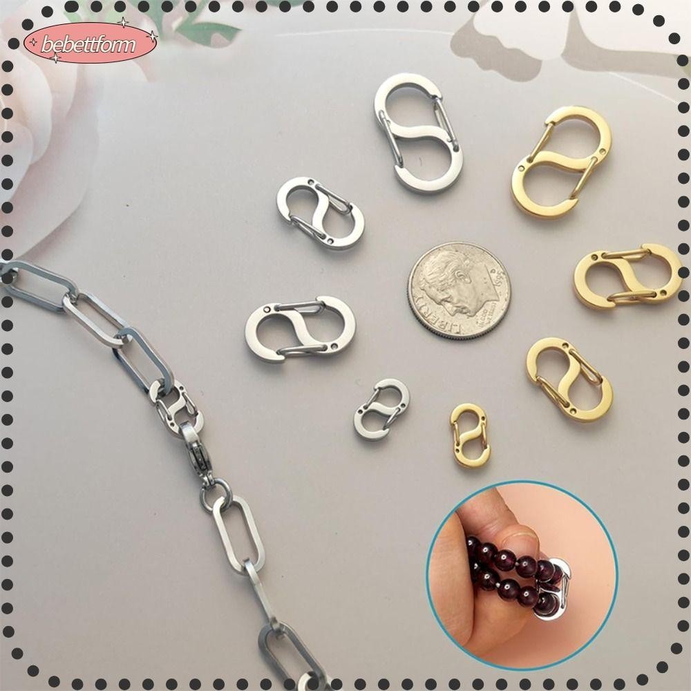 LIKE Necklace Shortener ,Stainless Steel S Lock Double Opening Lobster ...