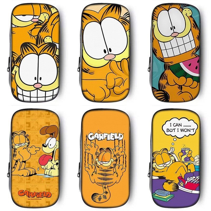 Garfield Pencil Case Boys Stationery Box Boys Primary School Students ...