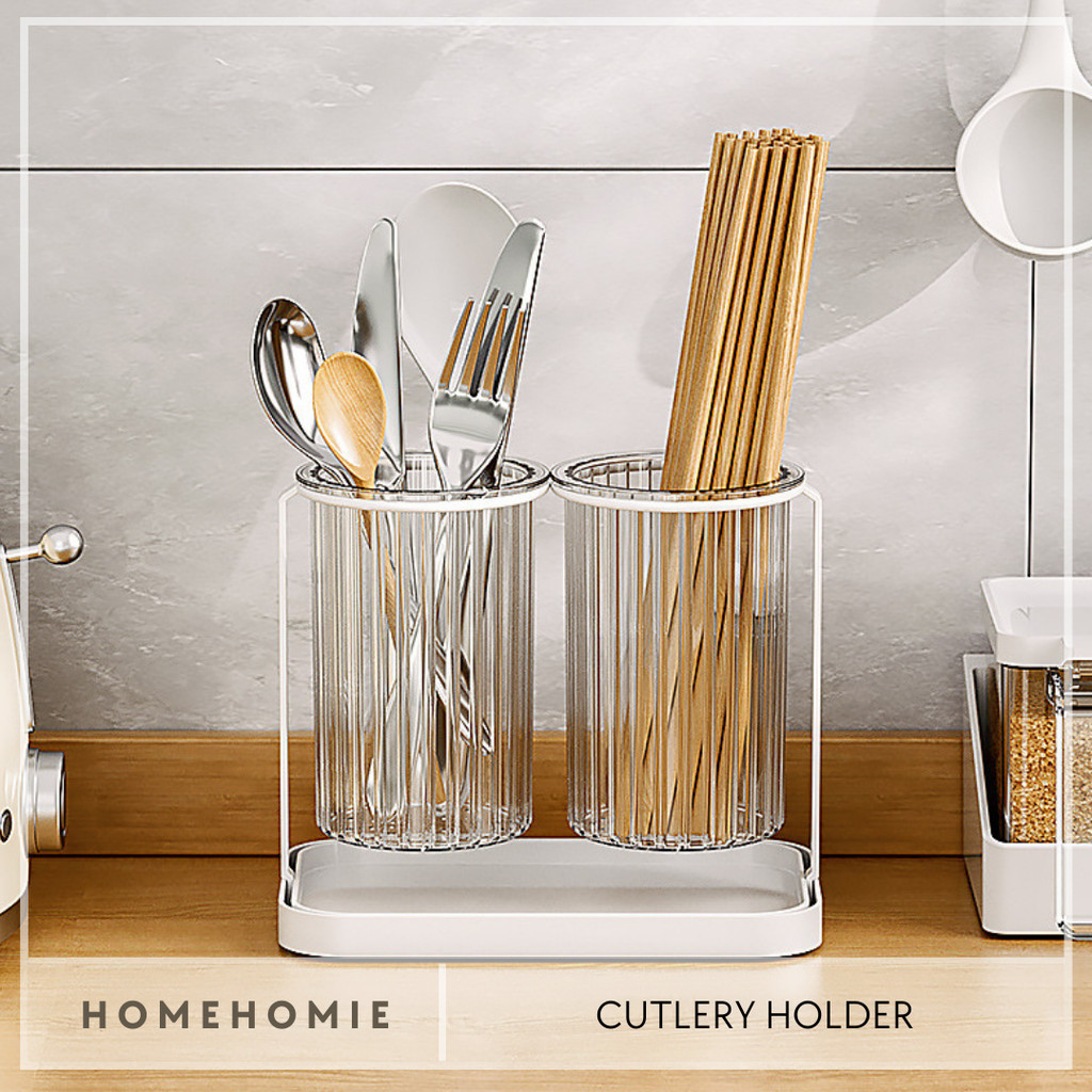 Homehomie Premium Luxury Exclusive Caddy Countertop Fork Spoon Knife ...