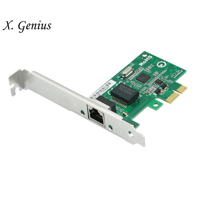 PCI Express Network Card PCIE X1 to RJ45 Gigabit Ethernet Network ...