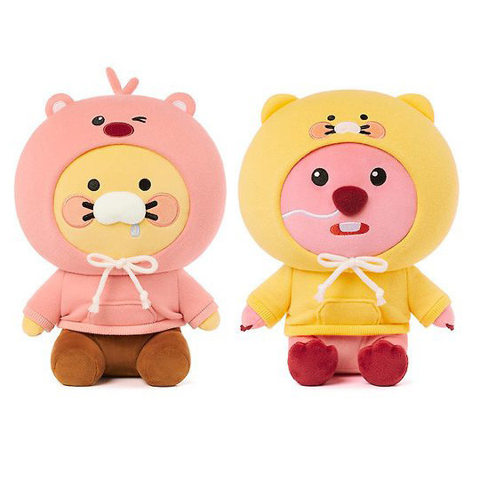 (KOR) Kakao Friend Zanmag Loopy Choonsik Collaboration Plush Doll Toy ...