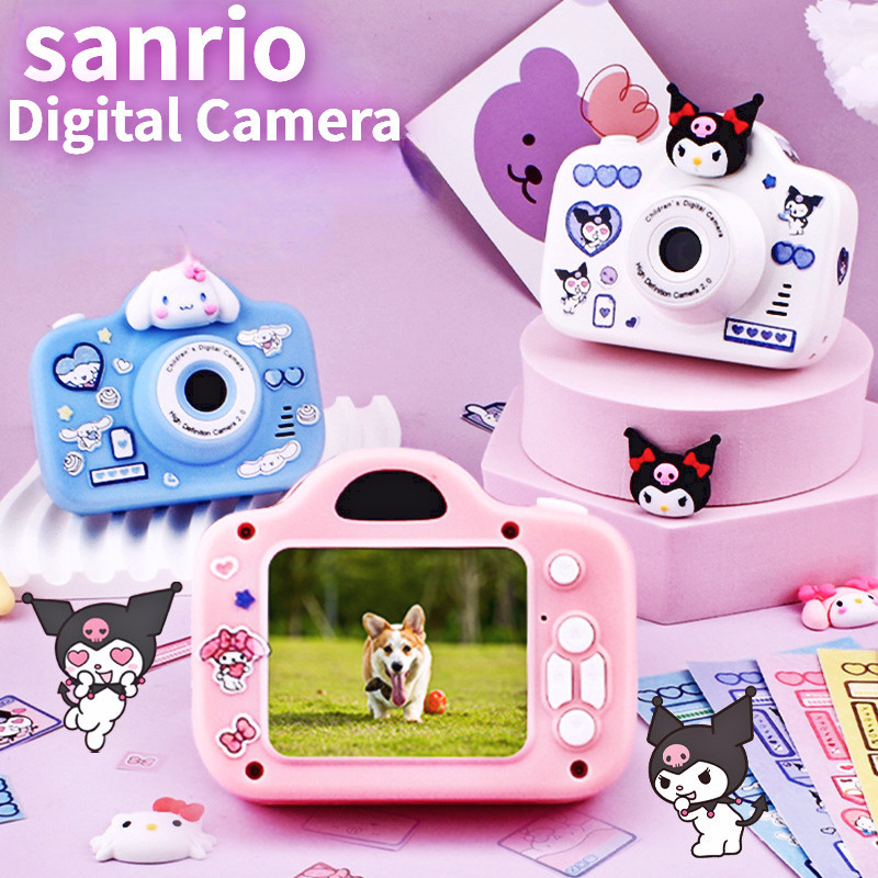 Sanrio Kids Camera HD Dual Camera Cinnamoroll Melody Fun Toy Portable ...