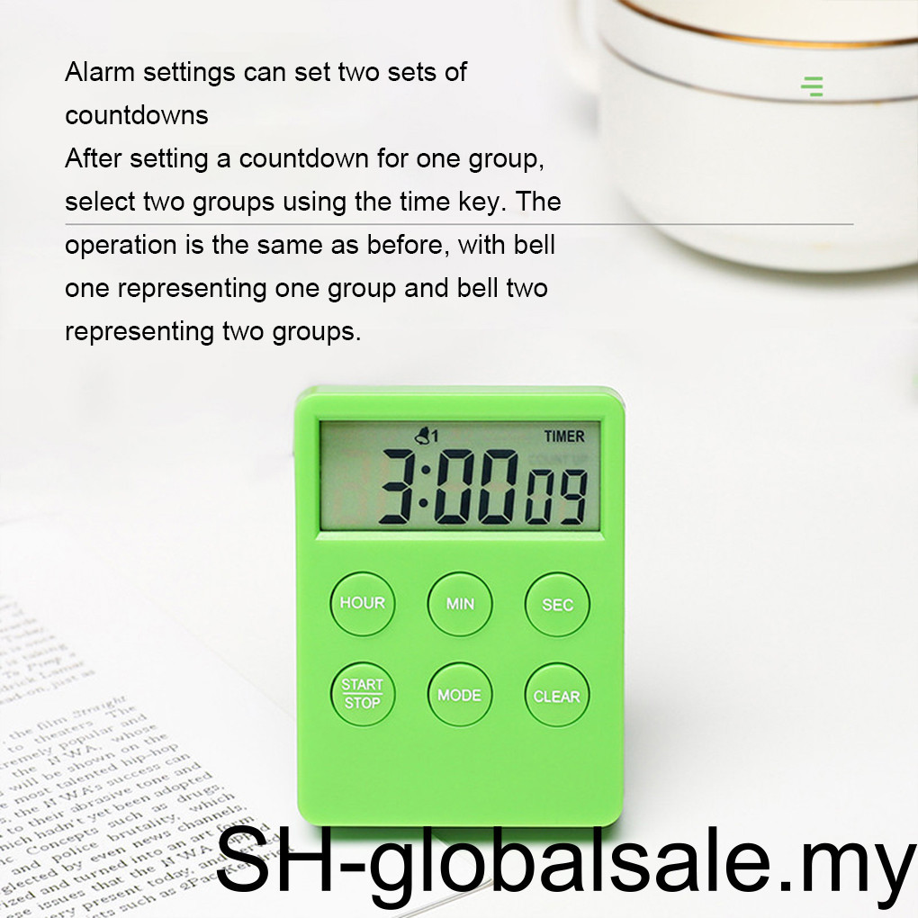 Silent Children S Timer Positive And Negative Timing Options Cooking ...