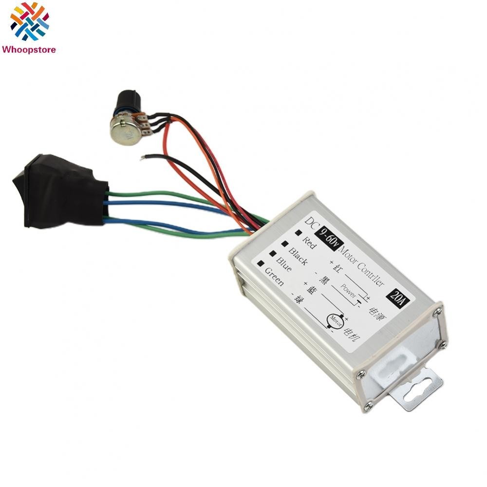 DC Brush Motor Speed Controller Switch with 12V 24V 48V 60V PWM ...