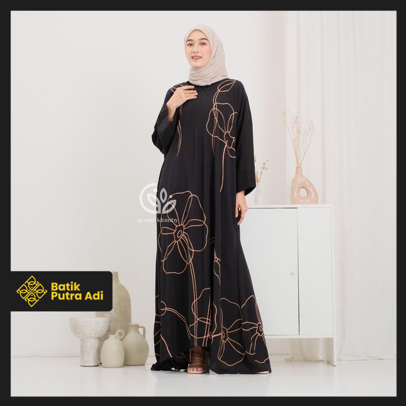 Batik Putra Adi - ARABIAN DASTER KAFTAN ADIBA LOWO SUPER JUMBO BUSUI RAYON SUPER | Shopee Malaysia