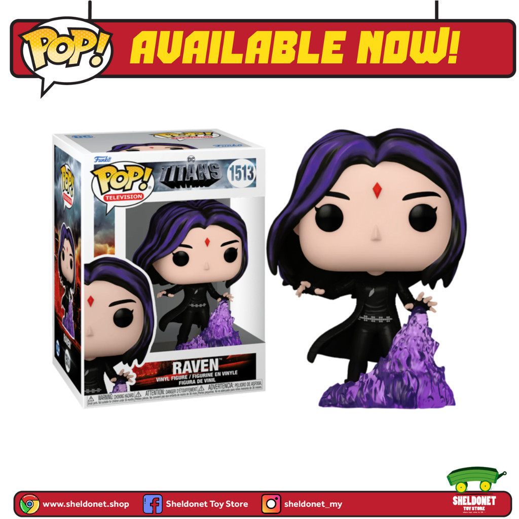 Funko Pop! TV: Titans (2018) - Raven | Shopee Malaysia
