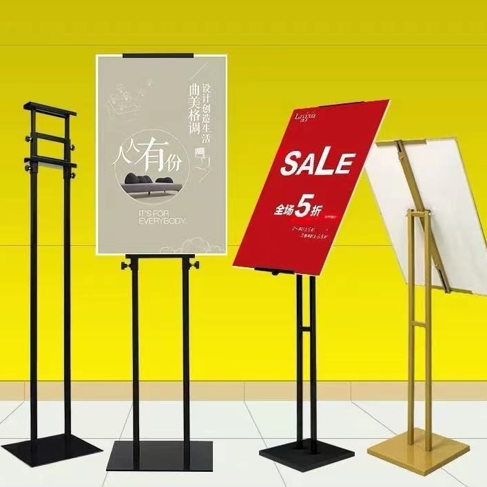 Vertical Double-Sided KT Board Display Stand Billboard Floor-standing ...