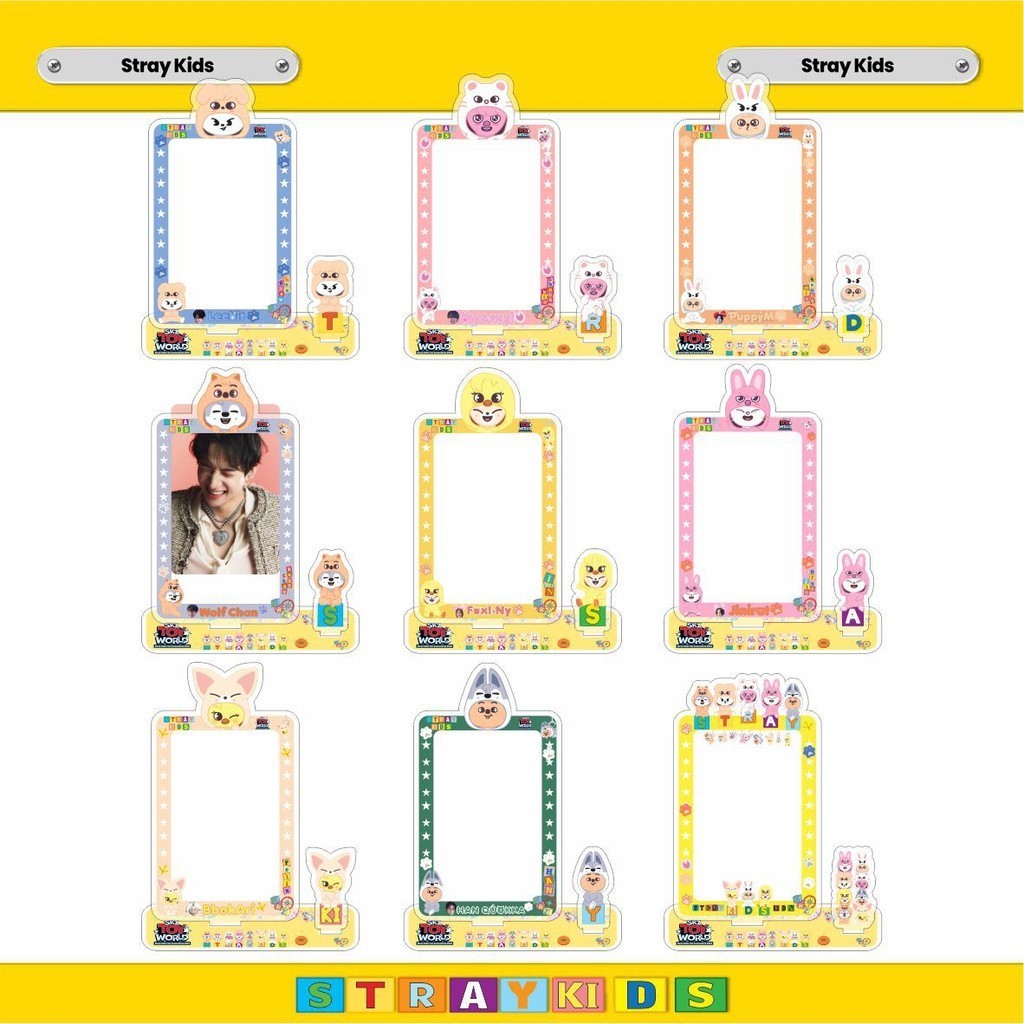 2024 Kpop Idol Stray Kids Acrylic Stand Cute SKZ Little Animal Photo ...