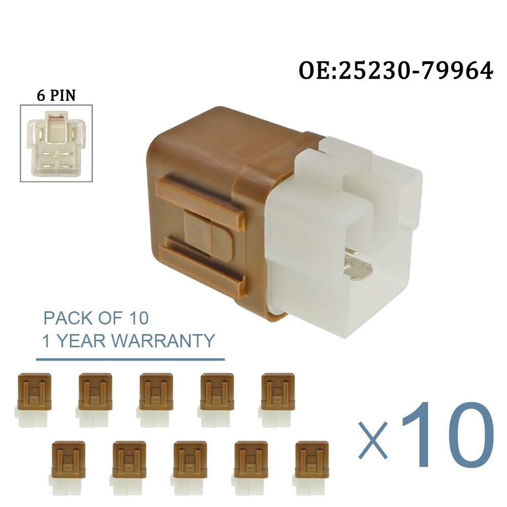 Multi-Purpose Relay Switch 6Pin 12V New Relay Fits Nissan Infiniti ...