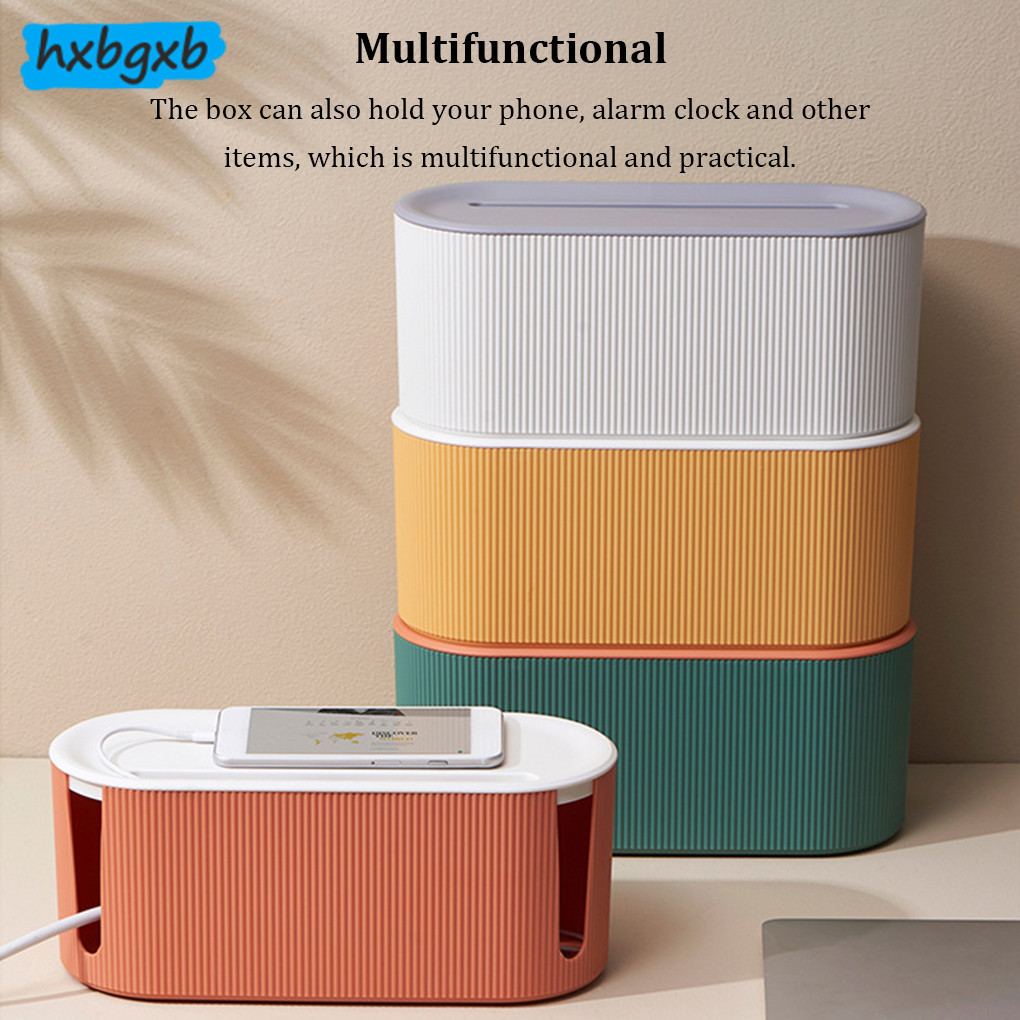 1/2/3 Wire Storage Case Cable Home Dustproof Wireless Bracket Organizer ...