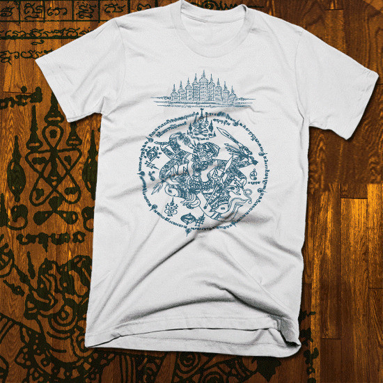 Muay Thai Kickboxer T-Shirt Tiger Style Ufc Mma Thailand Yak Sant Thai ...