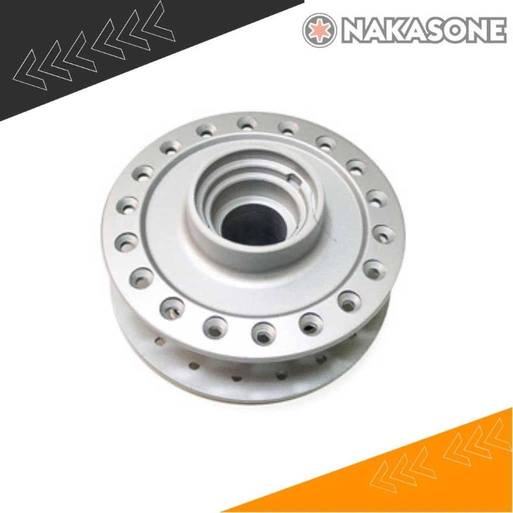 HONDA FRONT HUB WAVE 125 / WAVE 100R DICS BRAKE [ SILVER ] HUB DEPAN # ...