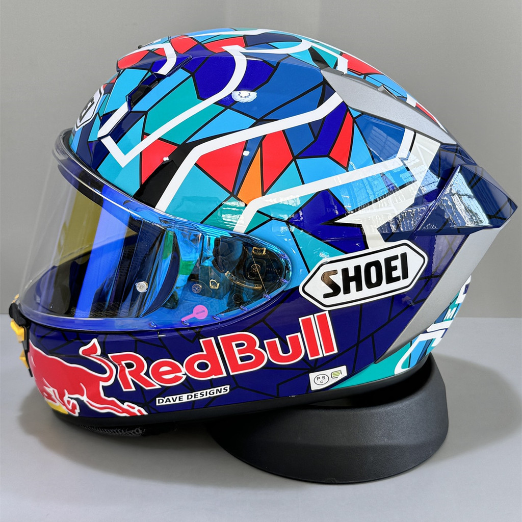 SHOEI X15 Red Bull Barcelona Helmet SHOEI X15 Red Bull Full Face ...