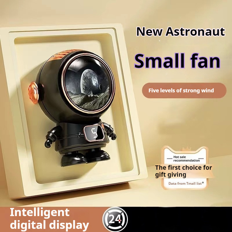 Spaceman Hanging Neck Fan Handheld Mini Portable Portable usb Small Fan ...