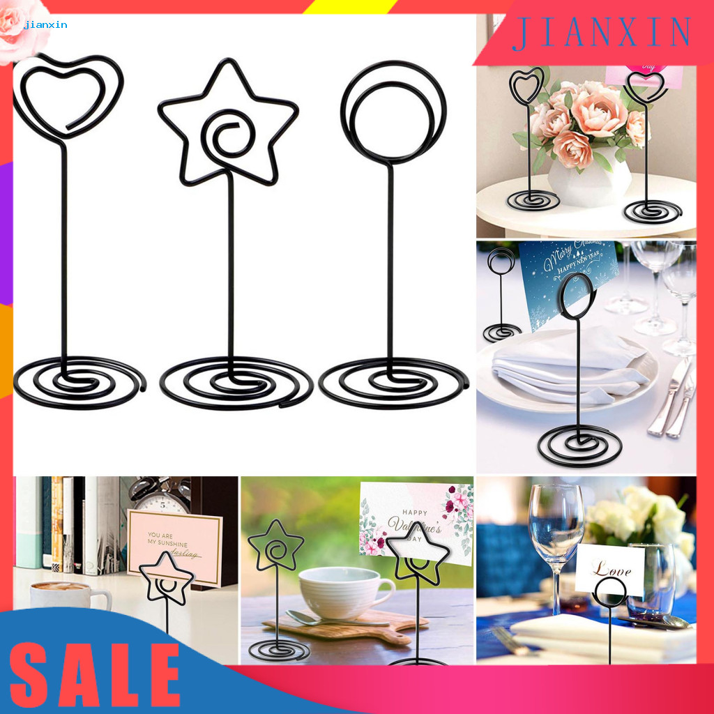 Stainless Steel Table Card Holder Table Number Stand Stainless Steel ...