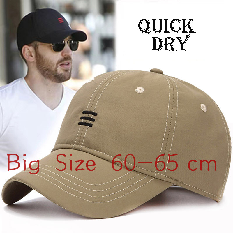 Baseball Cap big size 60-65 cm High Quality Sports Summer Hat Cap For ...