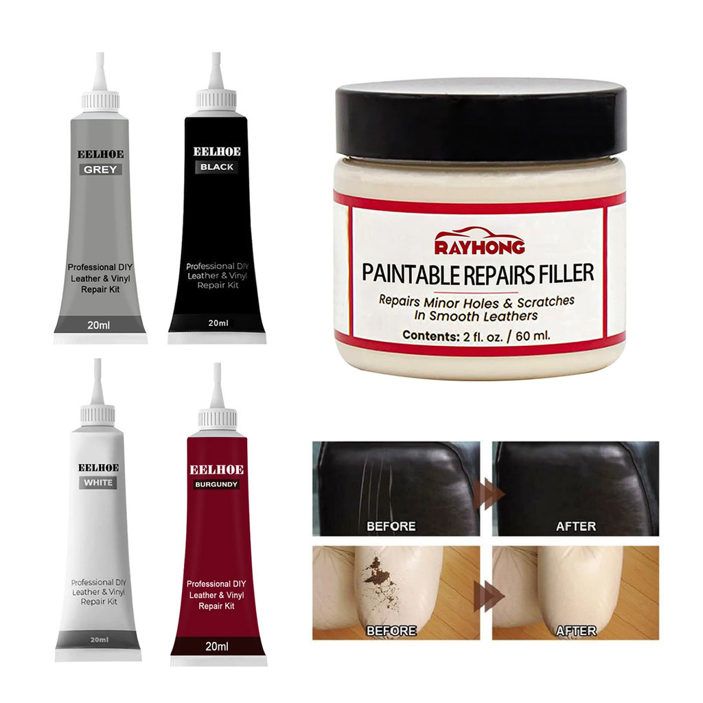 Leather Filling Paste Natural Leather Filler Repair Compound Leather ...