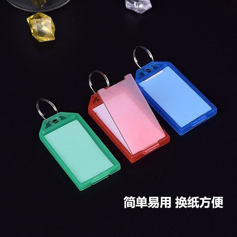 Ready Stock Plastic Key Tag Hotel Hotel Key Tag Number Classification ...