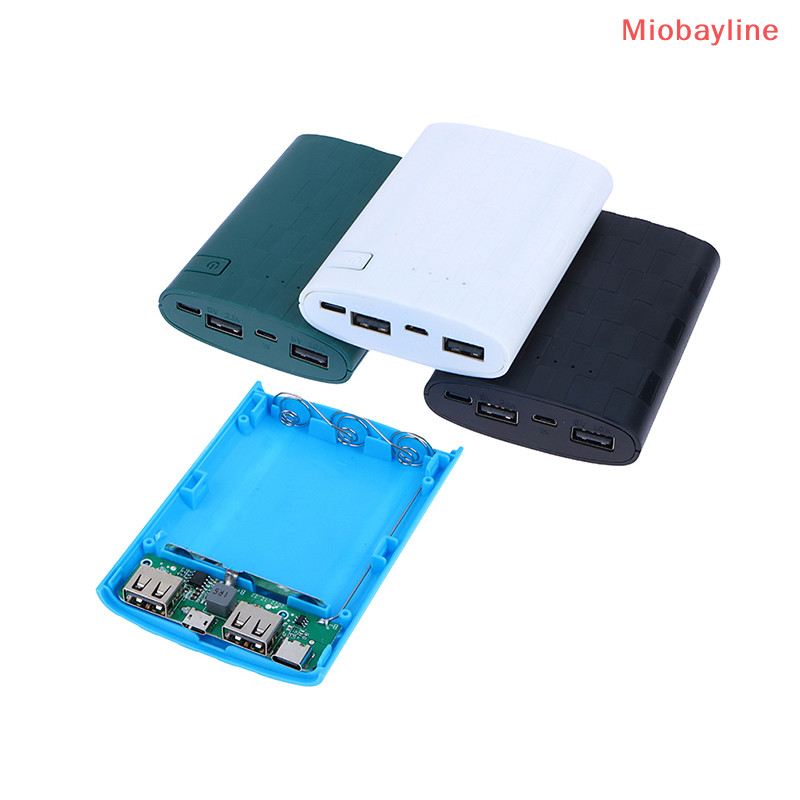 {Miobayline} 3.7V 3 Slots 18650 Box Case DIY Charger Shell Charging ...