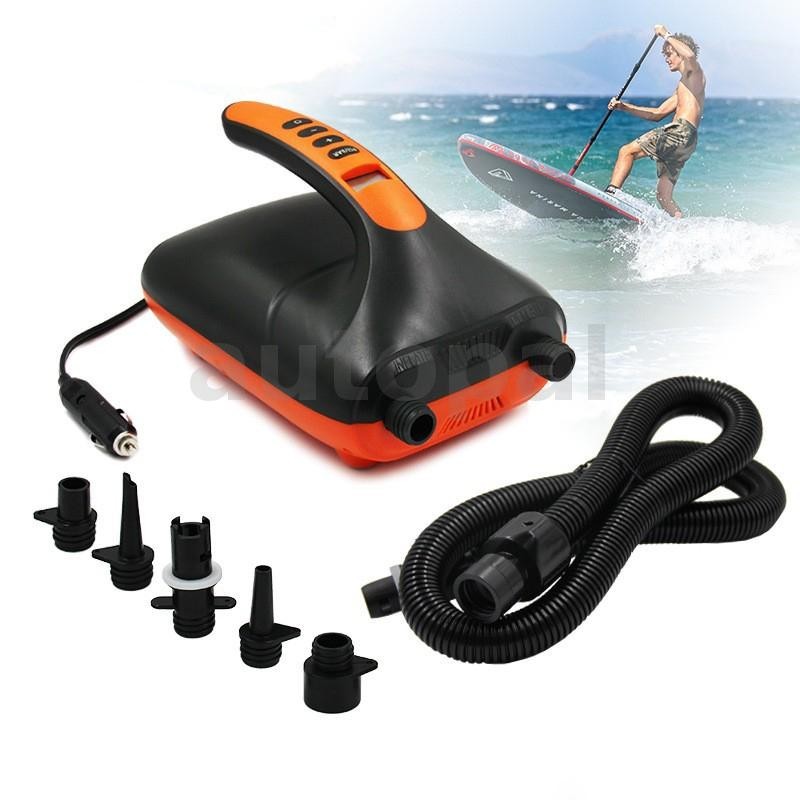 12V High Pressure Portable Digital Electric Air Pump for SUP Paddle ...