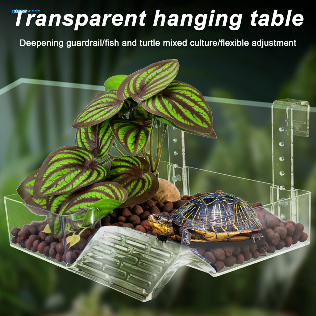 [PO] Turtle Tank Furniture Floating Turtle Basking Platform Ramp Dock ...