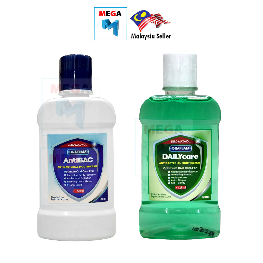 Oraflam Mouthwash 100ml | Shopee Malaysia