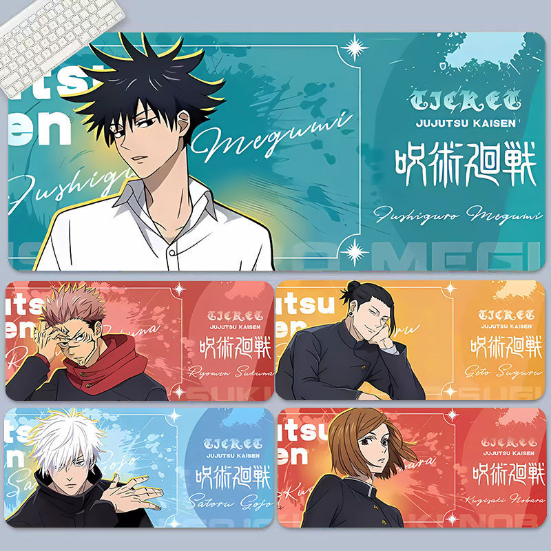 Jujutsu Kaisen Gojo Satoru Gojo Go Merchandise Oversized Mouse Pad Two ...
