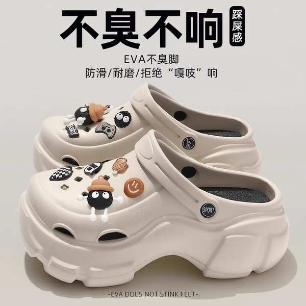 crocs women kasut crocs women Kasut gua pakaian musim panas wanita 2024 ...