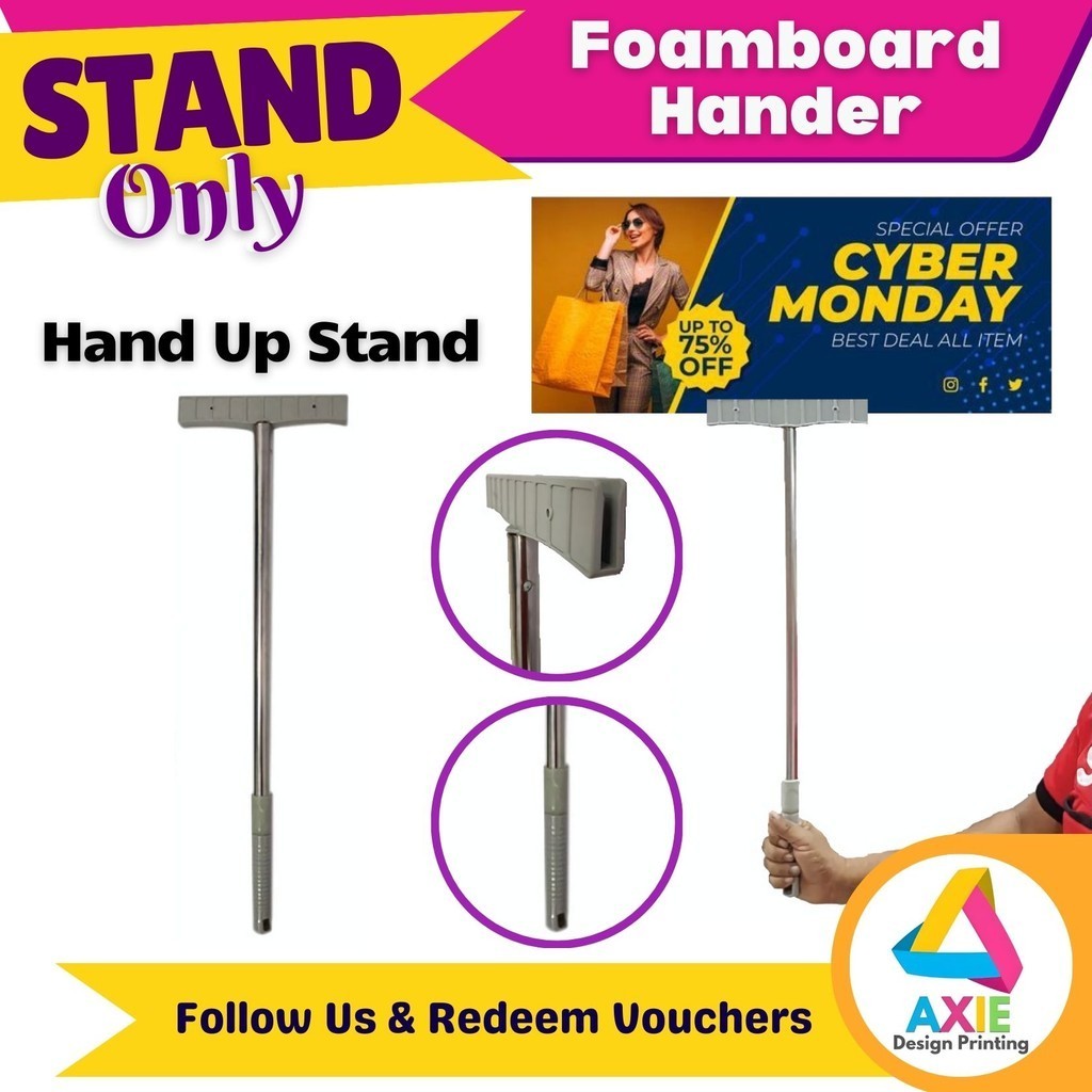 Foamboard Hander (Hand Up stand Only) | Shopee Malaysia