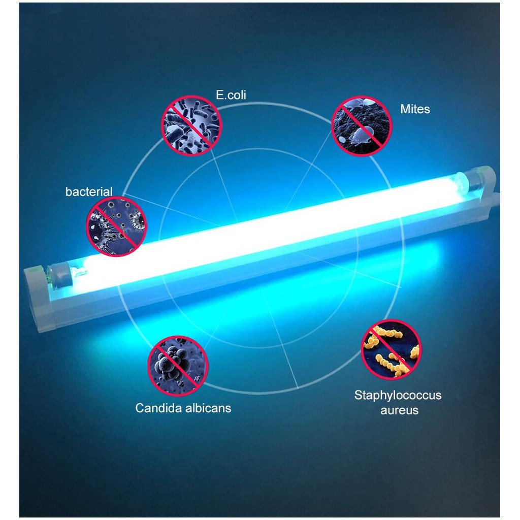 UVC Sterilizer Kill Dust Mite 8W 6W Nan E17 Ultraviolet T5 Deodor Bar ...