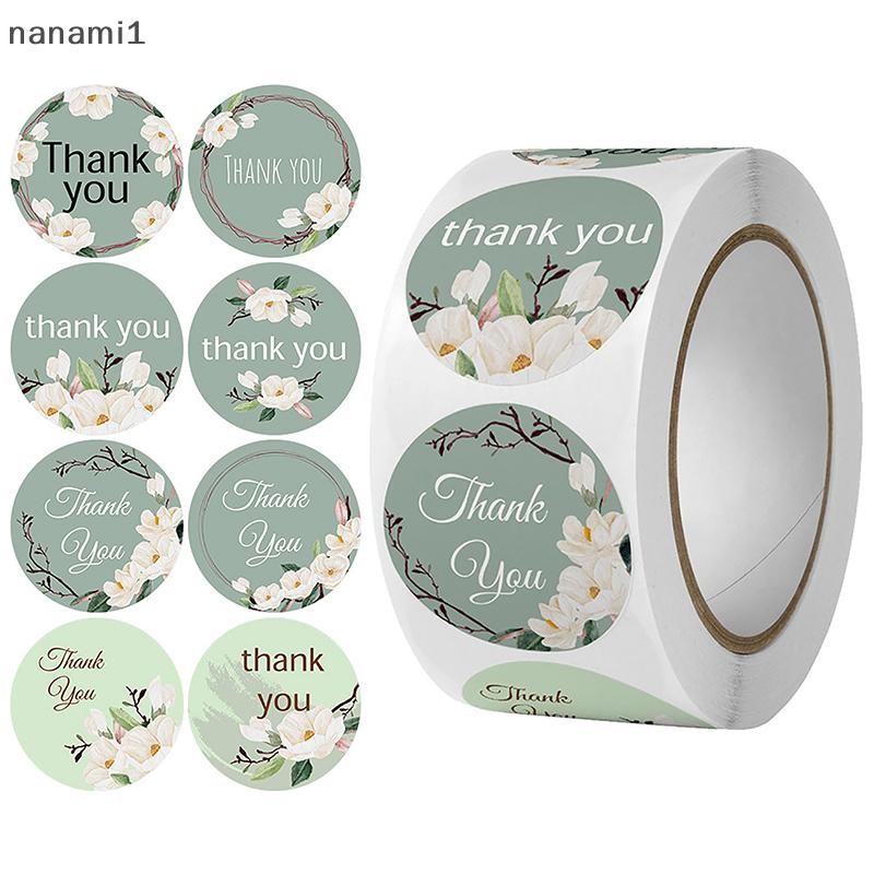 nanami1 500PCS Seals Stickers Thank You Stickers For Business New Small ...