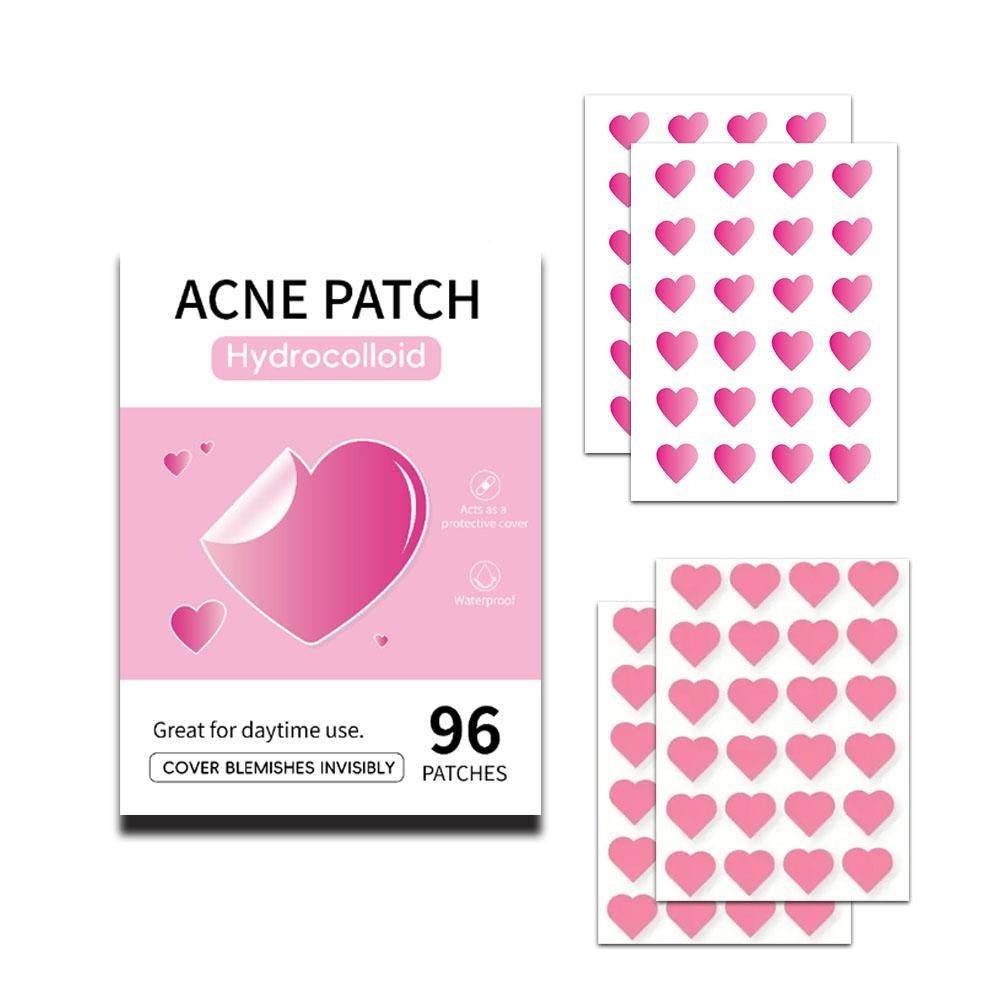180pcs Pink Acne Patch PE Hydrocolloid Invisible Traceless Acne Cover ...