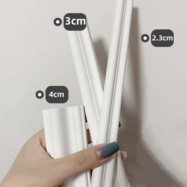 border wallpaper Hiasan dinding latar belakang pvc gaya Eropah garis ...