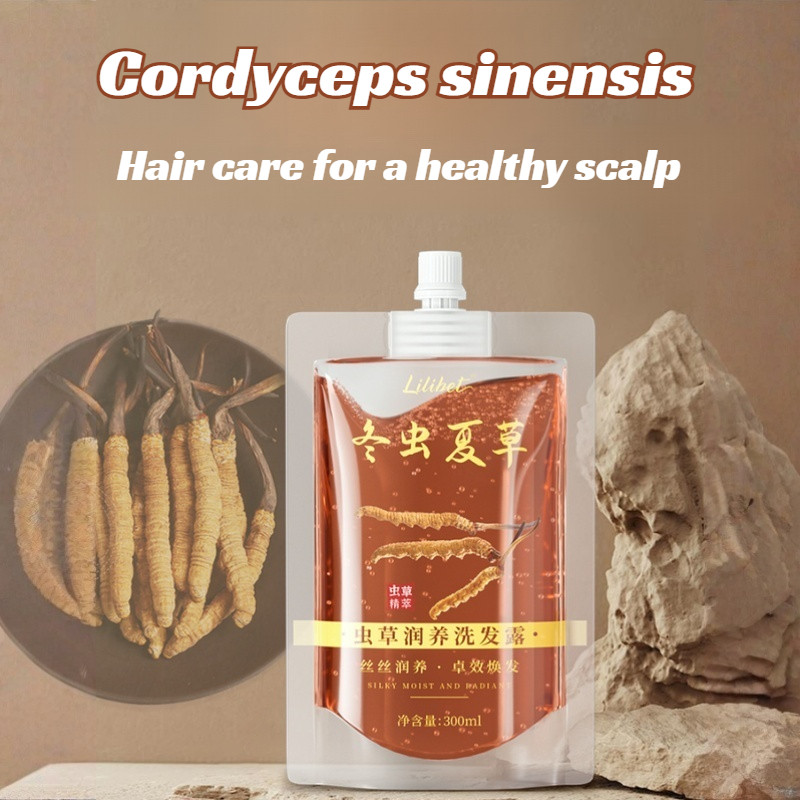 potent Cordyceps Shampoo Laundry Care Set moisturize hair soft and ...